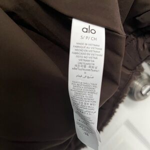 ALO Yoga | Jackets & Coats | Alo Yoga Sherpa Edge Shacket Espresso ...